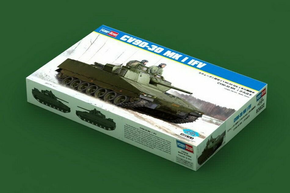HOBBYBOSS 83822 1/35 Шведская армия БМП CV90-30 MK I сборная модель танка