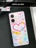 Чехол на Oppo A5 Pro / Оппо А5 Про с принтом "Happy lovely", прозрачный