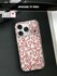 Чехол на Apple iPhone 17 Pro / Айфон 17 Про с принтом "Легкие бордовые сердечки"
