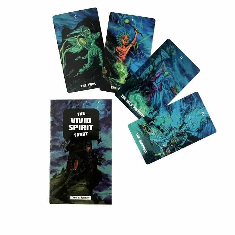 Карты таро"The Vivid Spirit tarot"tarot,12X7CM