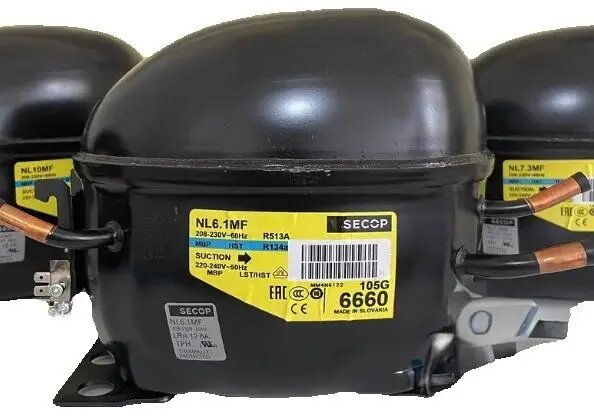 Компрессор Danfoss SECOP NL6.1MF 105G6660 NL7.3MF 105G6772 NL8.4MF 105G7802