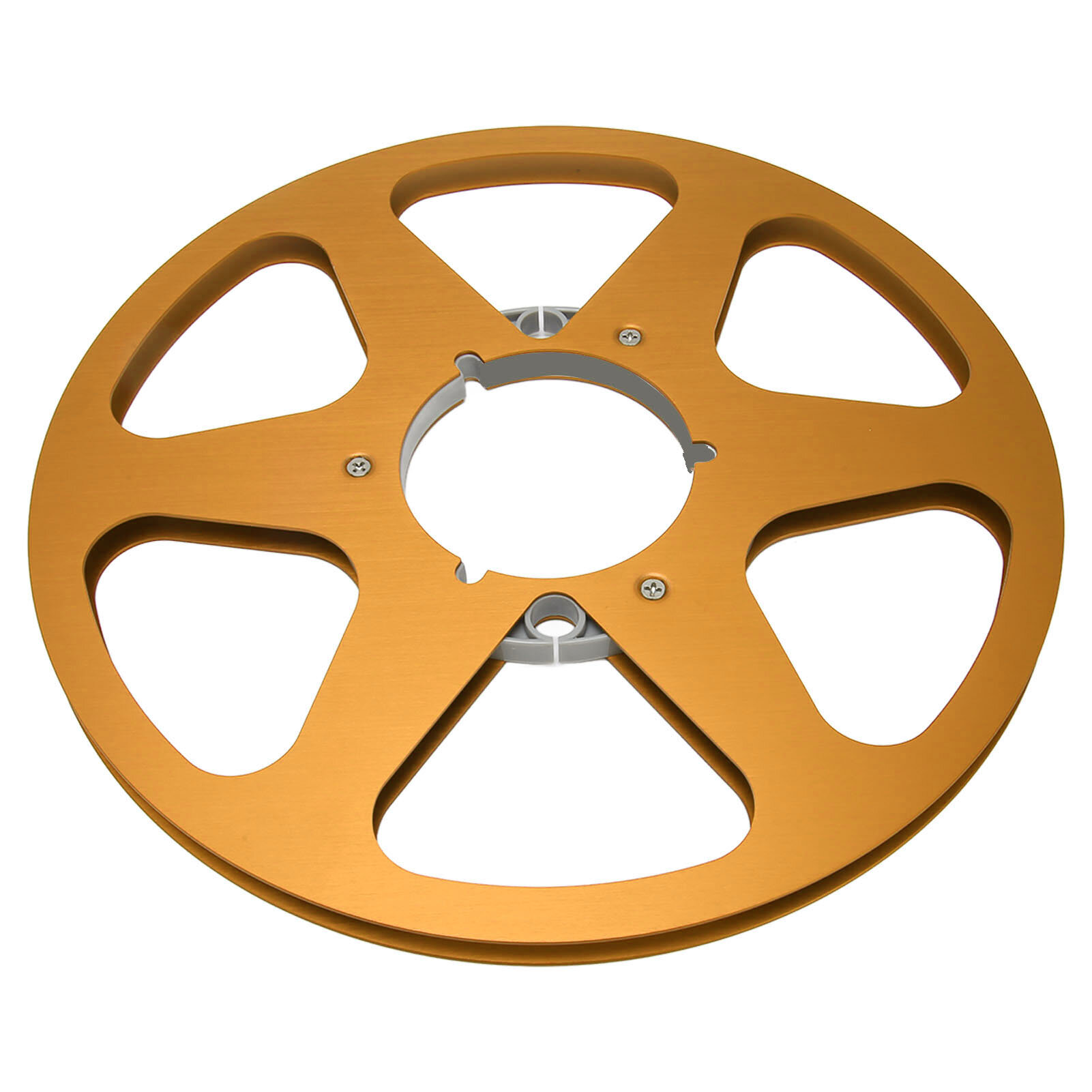 1/4 10 -дюймового пустого катушки на кусочках.