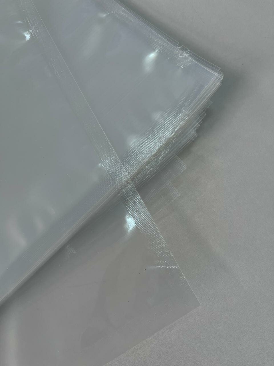 Вакуумные пакеты для продуктов ПЭТ/ПЭ, 300х400 мм, гладкие, пакеты для вакуумного упаковщика 100 штук