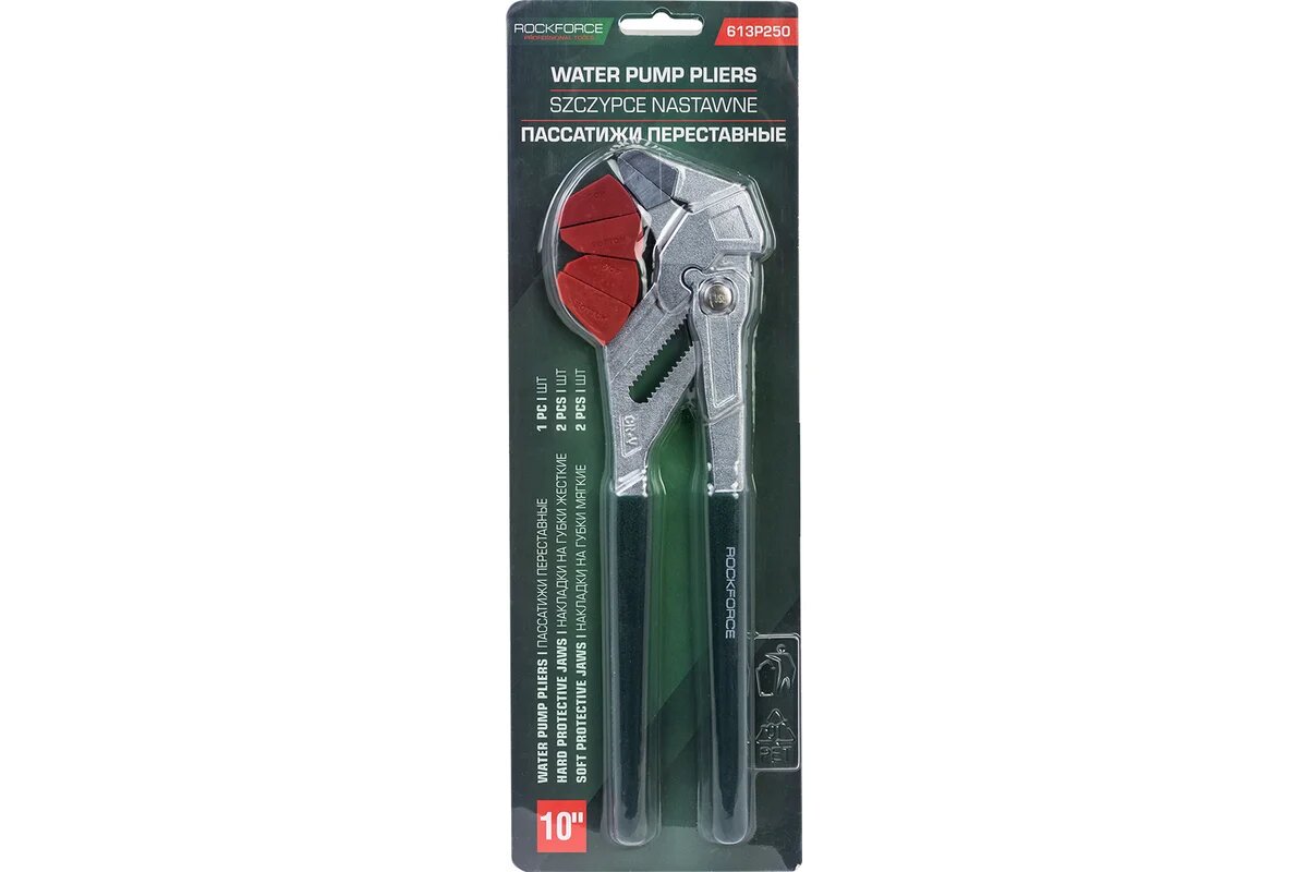 RockFORCE пассатижи переставные 250 мм RF-613P250(64712) для слесарных работ