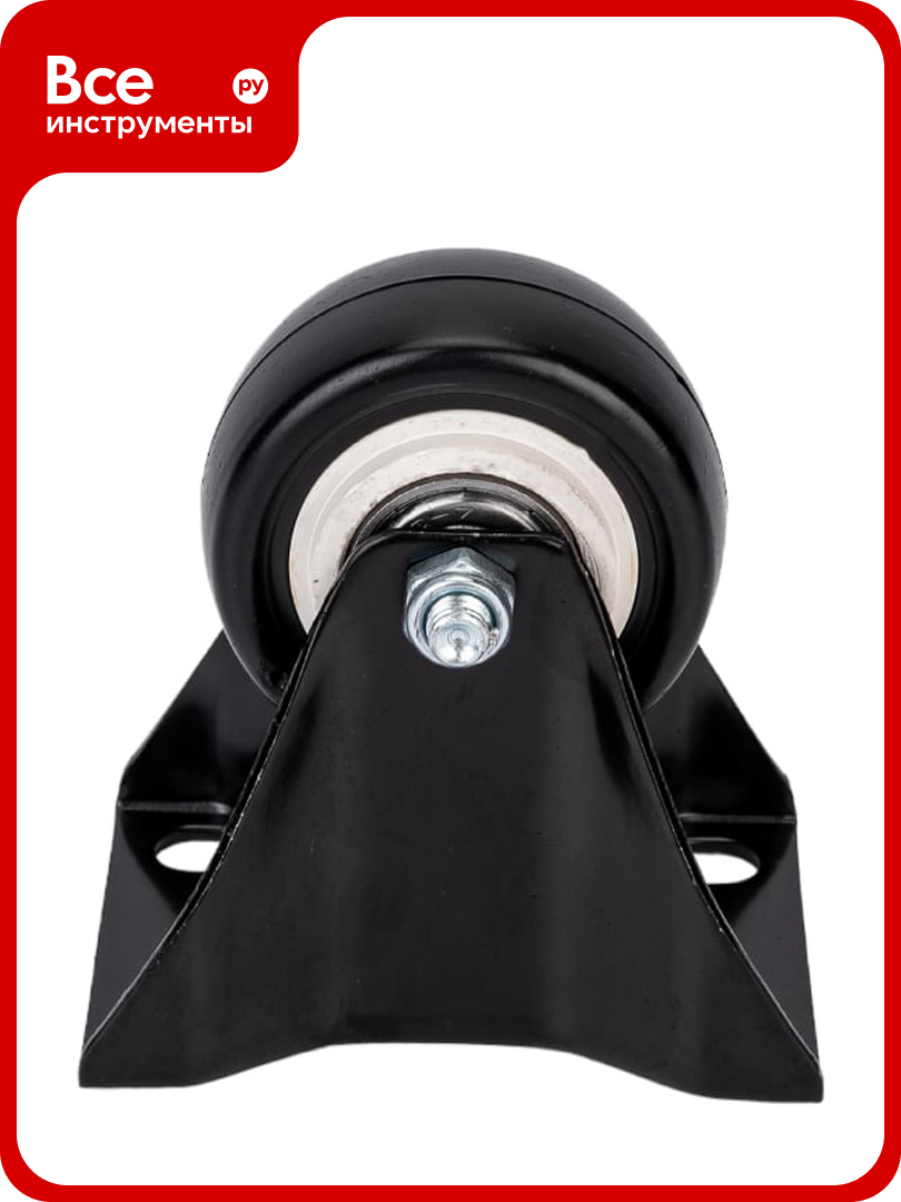 Колесо неповоротное черная резина 50 мм MFK-TORG 4052050