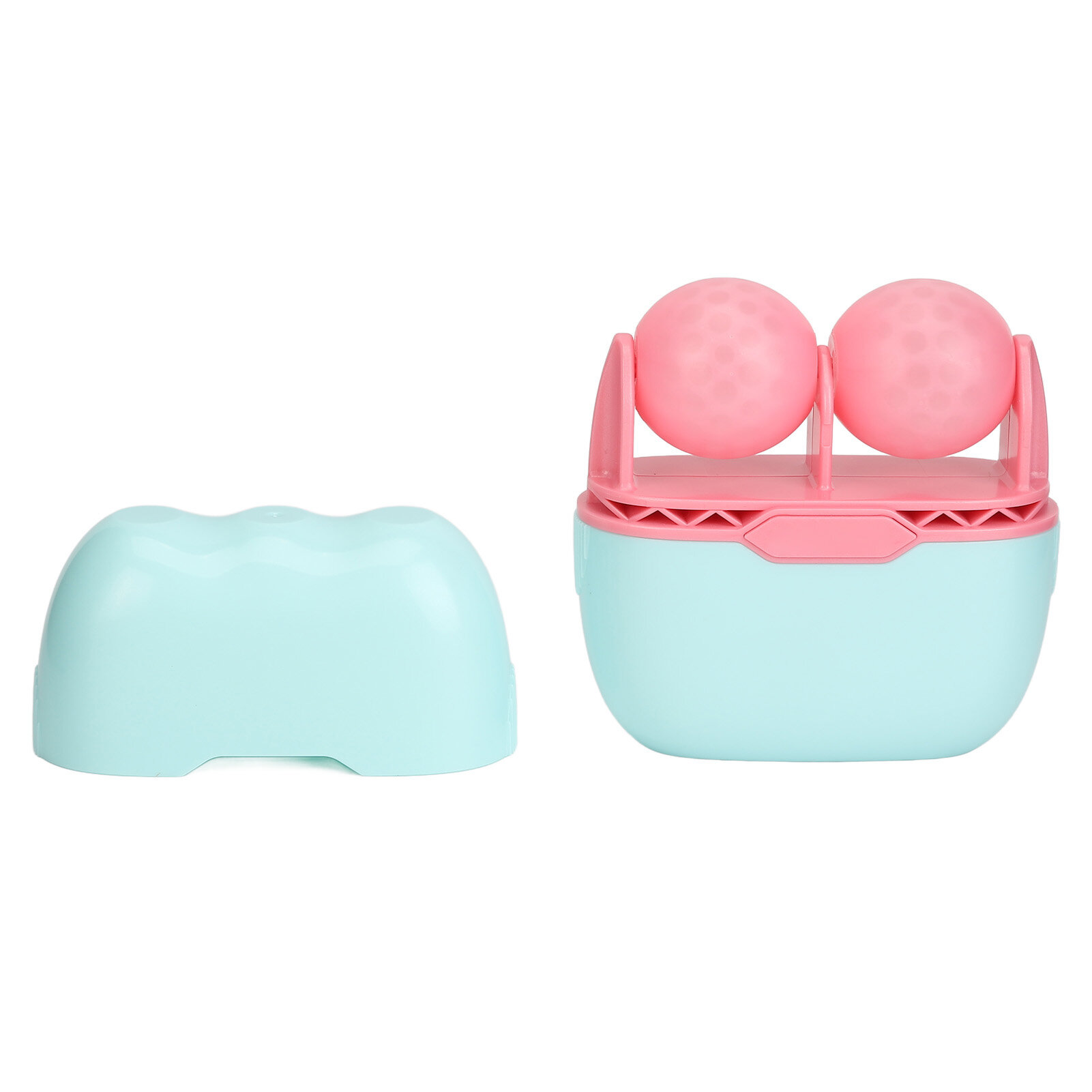 Ледяной валик для лица, холодный компресс, двойные головки, уменьшают отечность, исчезают, тонкие линии, массажный валик для лица