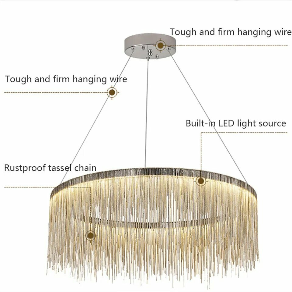 HY Lighting Люстра, LED, 24 Вт — фото 1