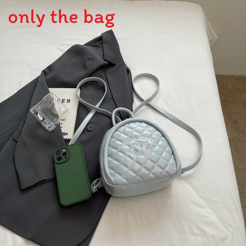 Рюкзак для девочек fresh style с буквенным принтом и дизайном синий