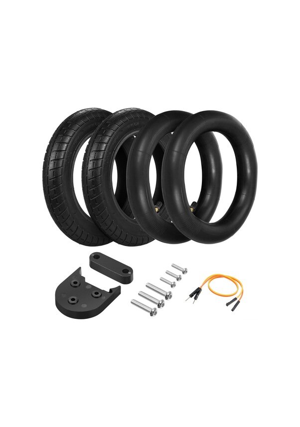 Комплект внутренних и внешних шин Xiaomi M365 10x2.0 (2 внешние шины + 2 внутренние шины + 10-дюймовая модификация, черный)