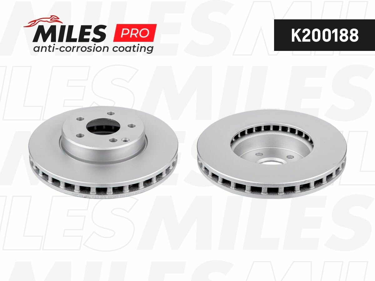 MILES Диск тормозной MERCEDES-BENZ E-CLASS T-Model (S211) / MERCEDES-BENZ E-CLASS (W211) K200188