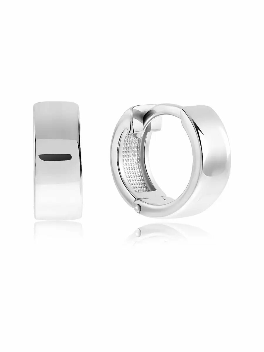 Серьги конго, серебро, 925 проба