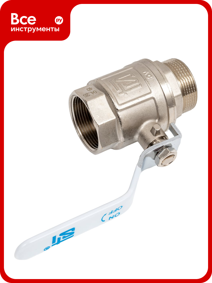 Шаровой кран STI рычаг Ш/Г 40