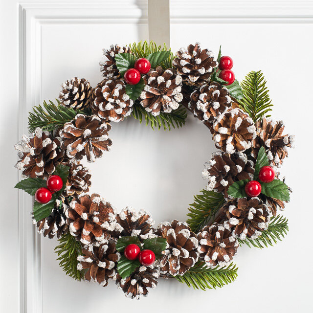 Венок из шишек Пайни 20 см, A Perfect Christmas, 31WBW20-1