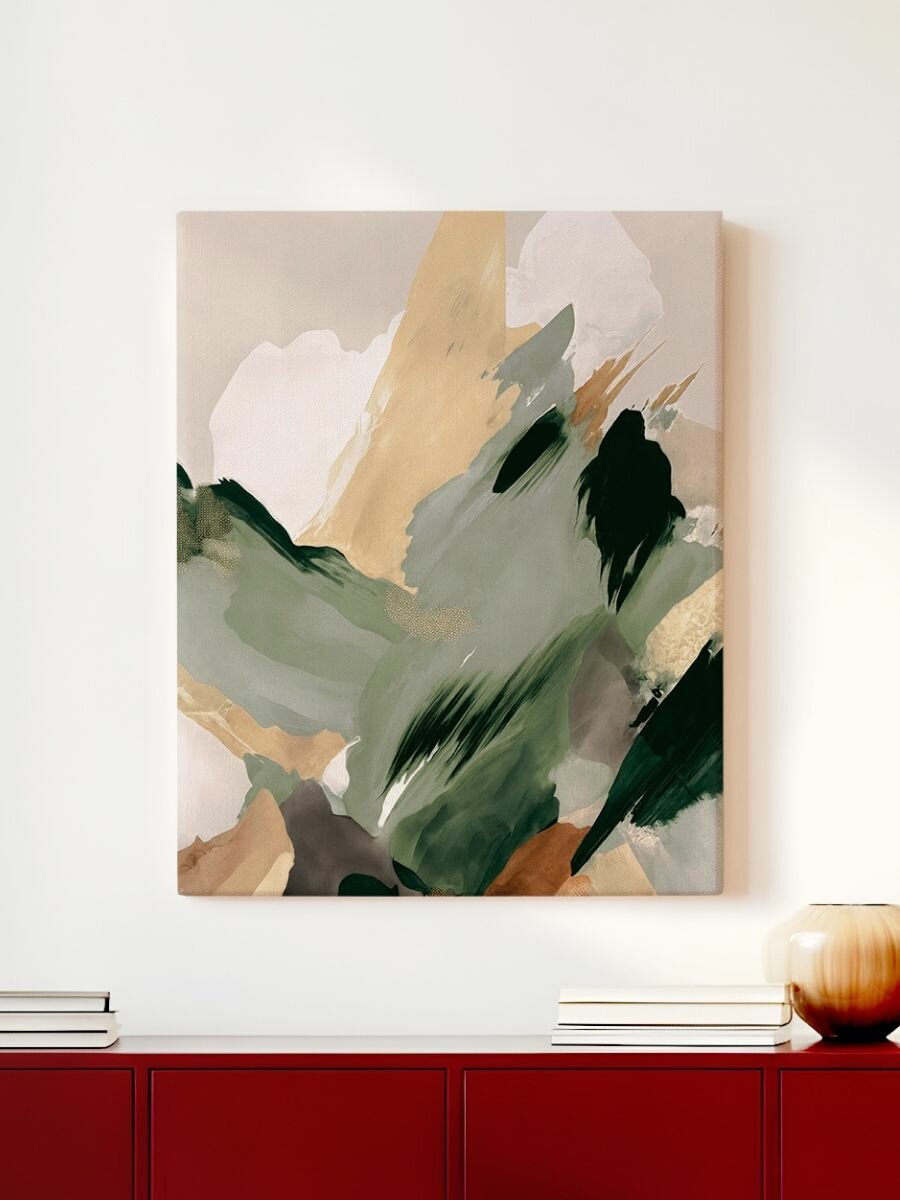 Картина на стену 40х50 Сила стихии, на холсте для интерьера, декор для дома