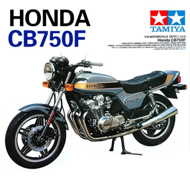 Масштабная модель мотоцикла Honda CB750F Tamiya 14006