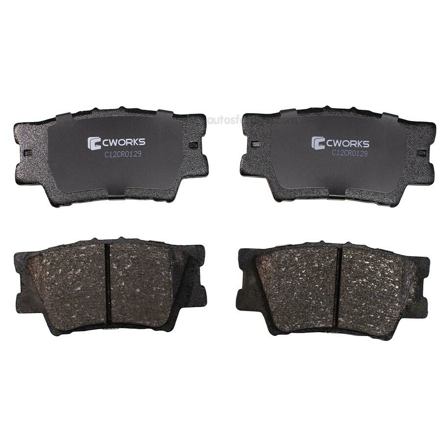 CWORKS C12CR0129 Колодки тормозные дисковые