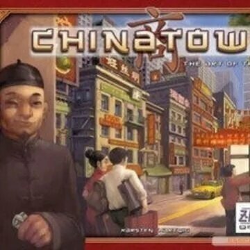 Настольная игра: Chinatown Переговоры и Торг в Реальном Времени (3-5 игроков, 60 мин, Семейная Вечеринка)