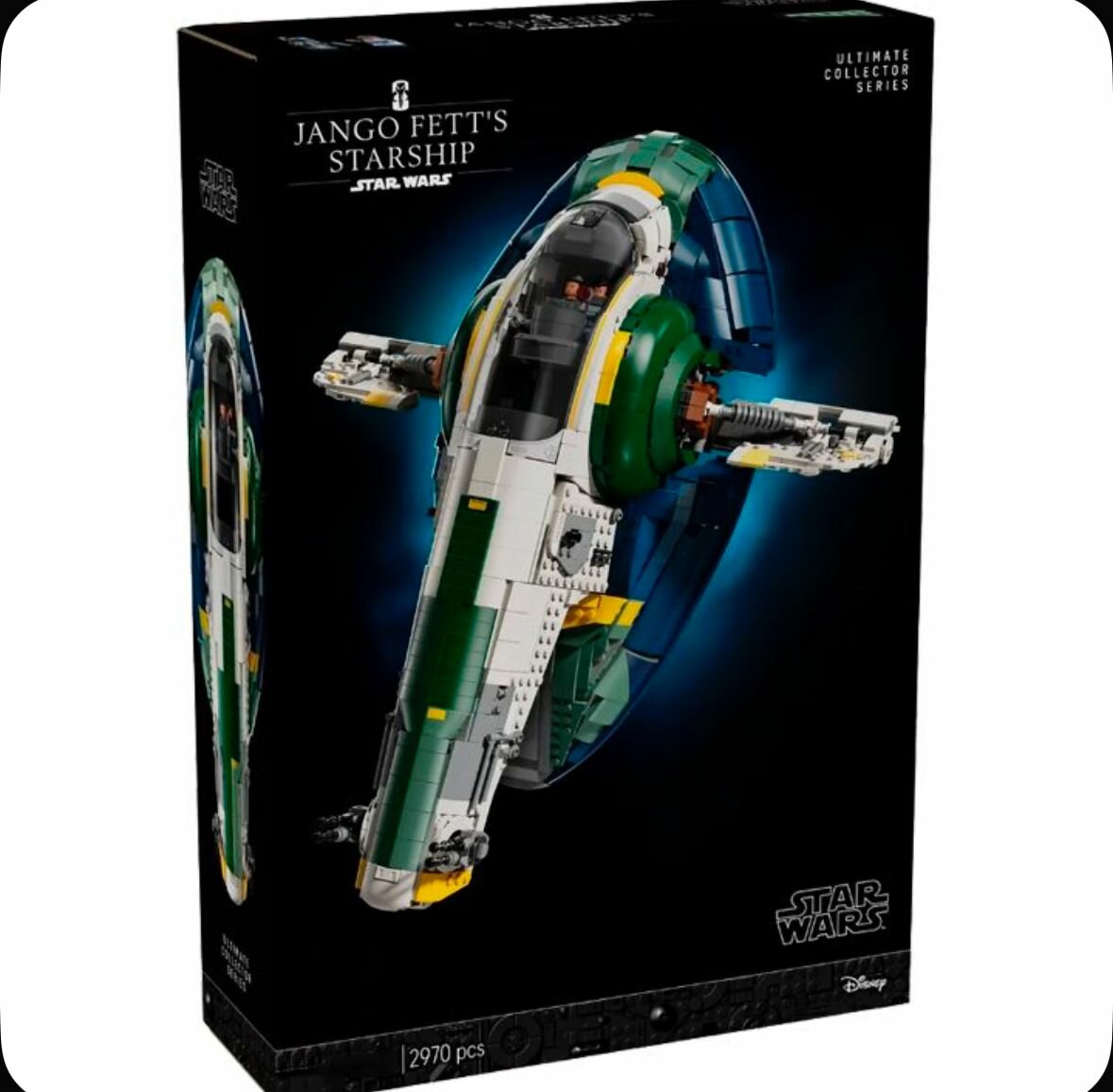 Конструктор Огненный корабль Джанго Фетта 2970 деталей