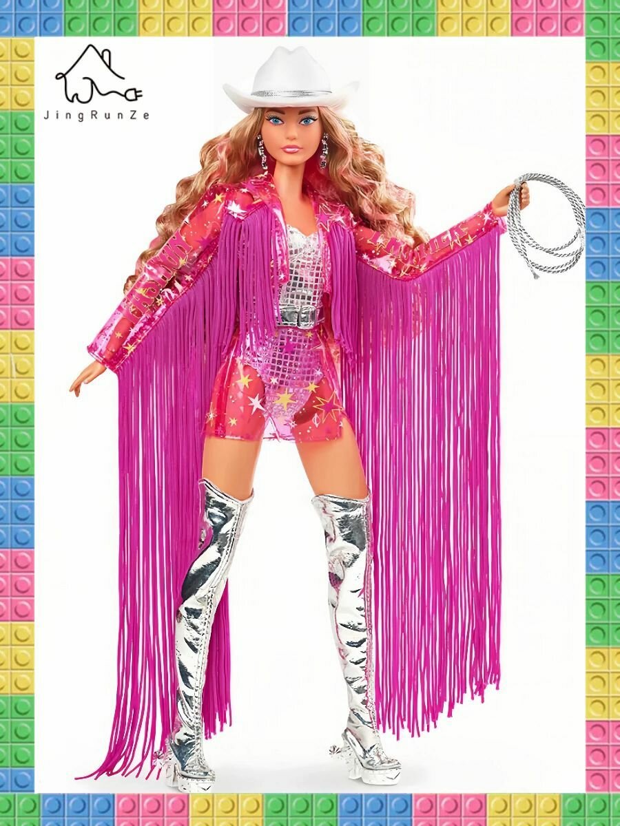 2024 Barbie fashion cutting-edge doll, signed by Barbie Модная ультрасовременная кукла Барби