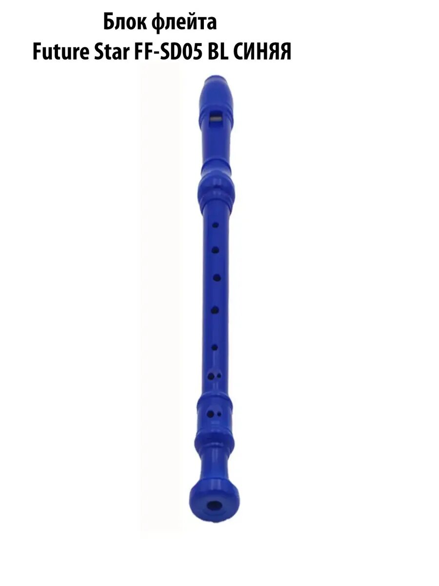 Блок флейта Future Star FF-SD05 BL синяя