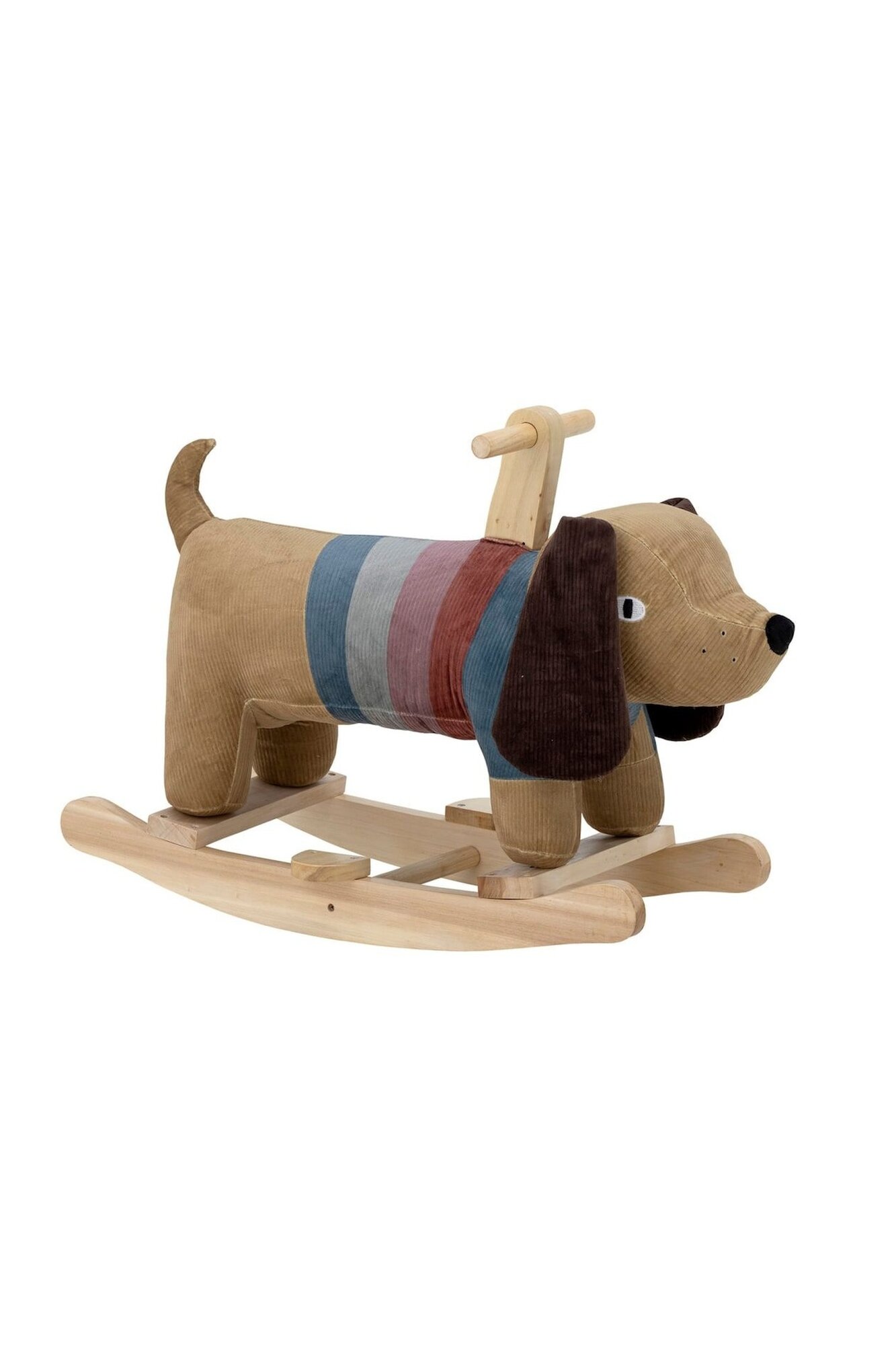 Игрушка-качалка Bloomingville из дерева/полиэстера/железа, цвет коричневый, 1212838001