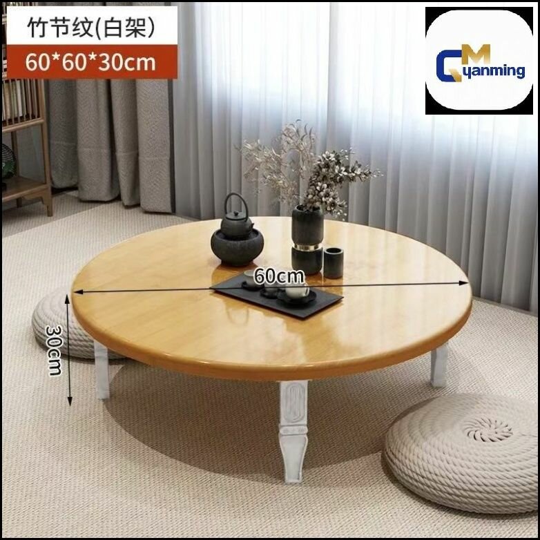 Складной квадратный стол тёмно-коричневого цвета для дома подходит для приёма пищи, работы за компьютером и учёбы.