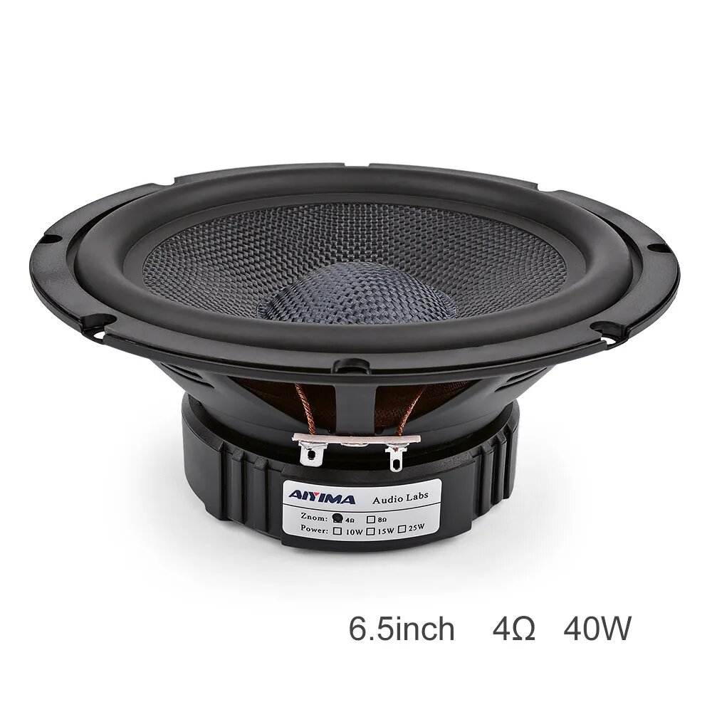 Aiyima 6.5 дюйма полочные динамики 4 Ohm