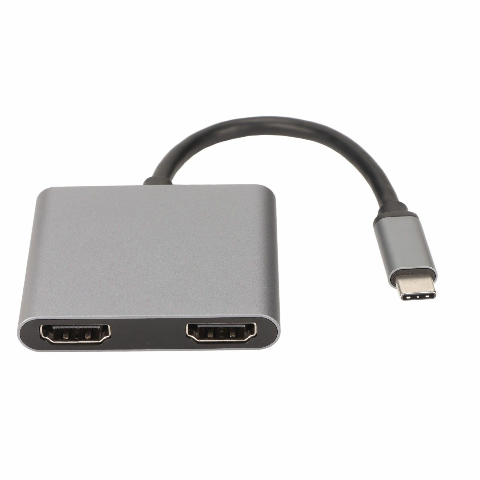 Концентратор USB-C to HDMI, поддержка 4K 60Hz, адаптер USB-C to Dual HDMI