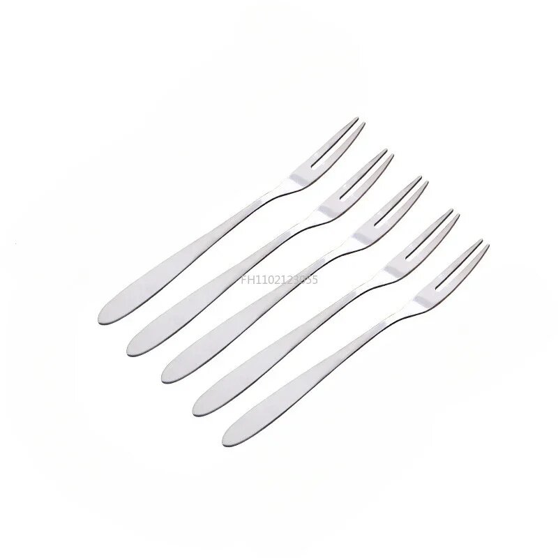 MOONBIFFY вилки для фруктов из нержавеющей стали 5/10 шт 5pcs