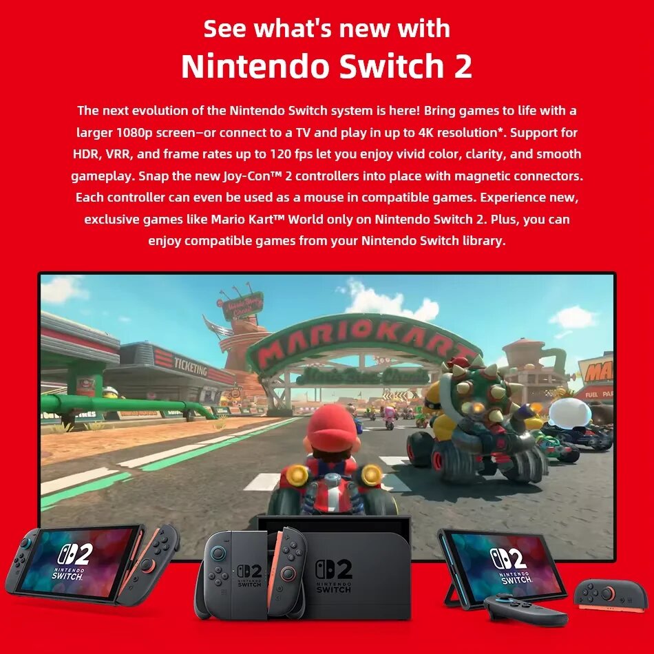 Nintendo Switch 2 Standard 256 ГБ — фото 1