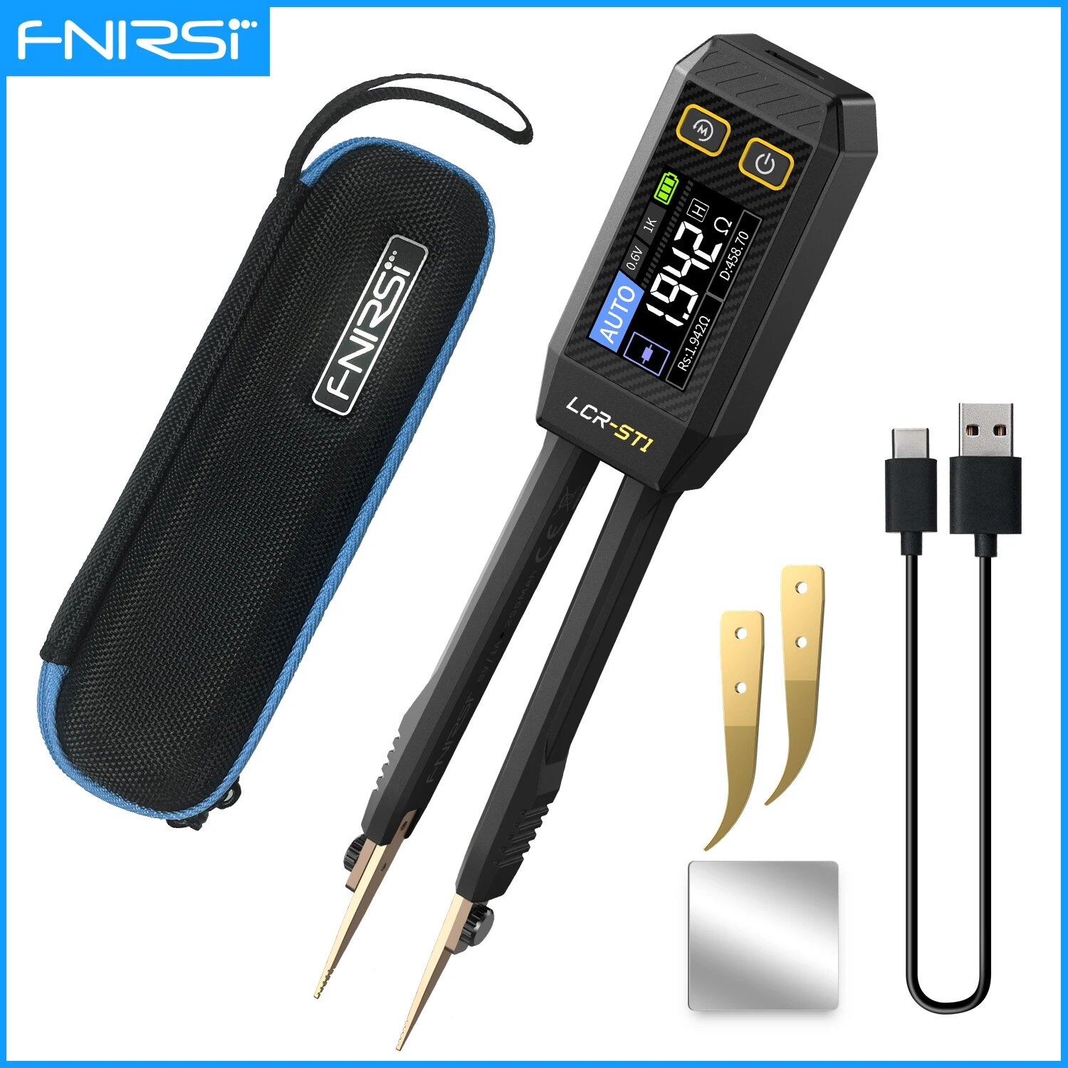 FNIRSI LCR-ST1 мини-тестер сопротивления и индуктивности