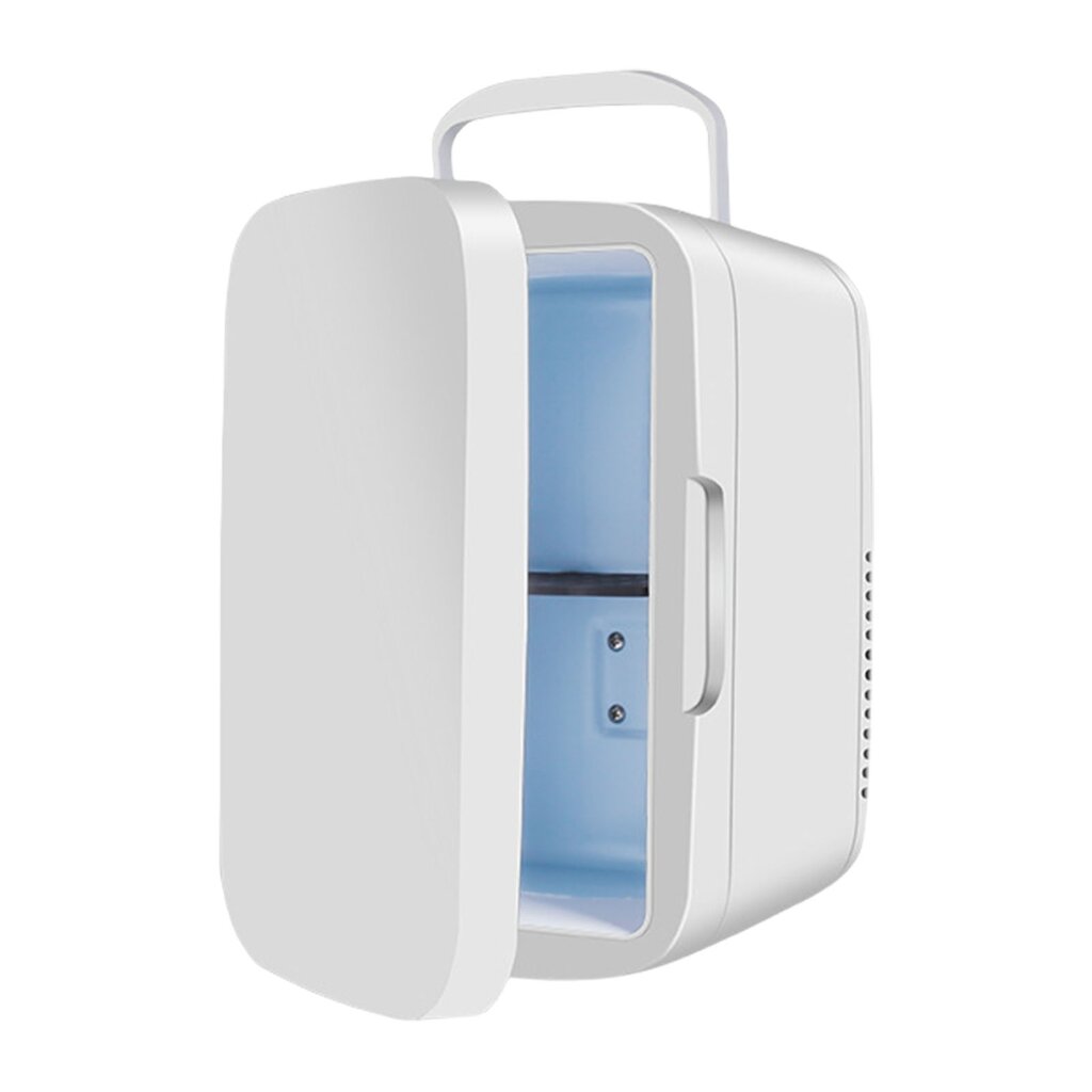 Портативный 8-литровый мини-холодильник для домашнего использования и использования в автомобиле с функциями охлаждения и обогрева