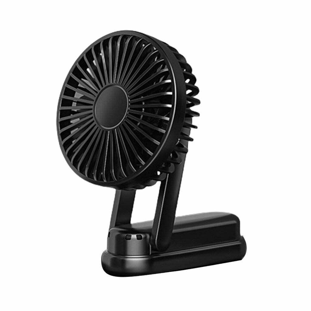 Портативный вентилятор, Необходимый для путешествий и кемпинга, Небольшой настольный вентилятор, Складной USB Перезаряжаемый 3-скоростной вентилятор охлаждения