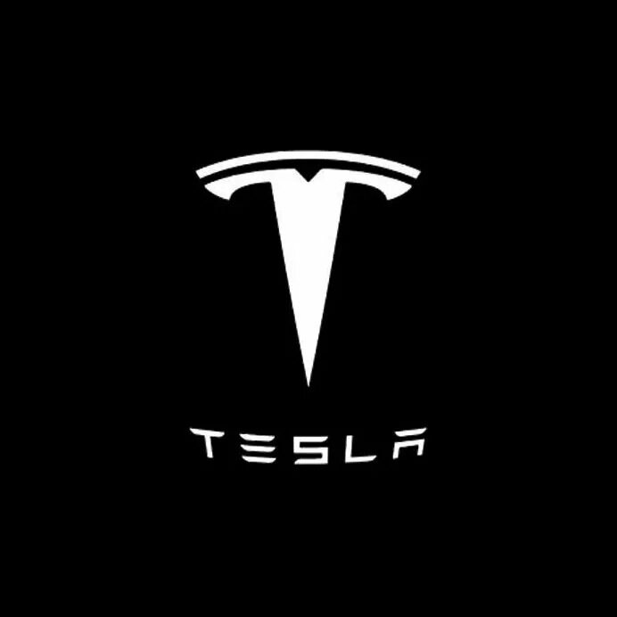 Подходит для Tesla welcome light model3 modelX modelS для украшения дверной проекционной атмосферы Светодиодный свет