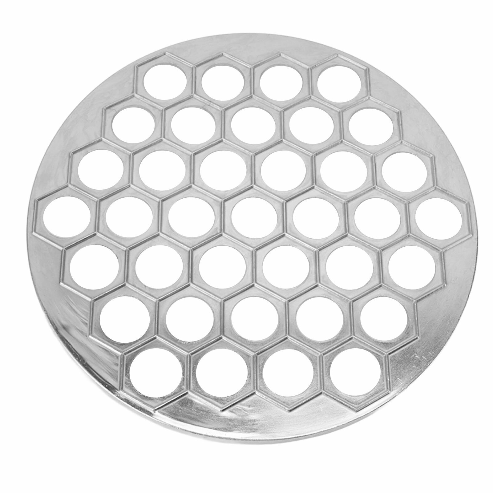 Русская форма для изготовления пельменей, форма для изготовления пельменей из алюминиевого сплава, форма для изготовления пельменей, машина для изготовления пельменей, 37 отверстий, серебро