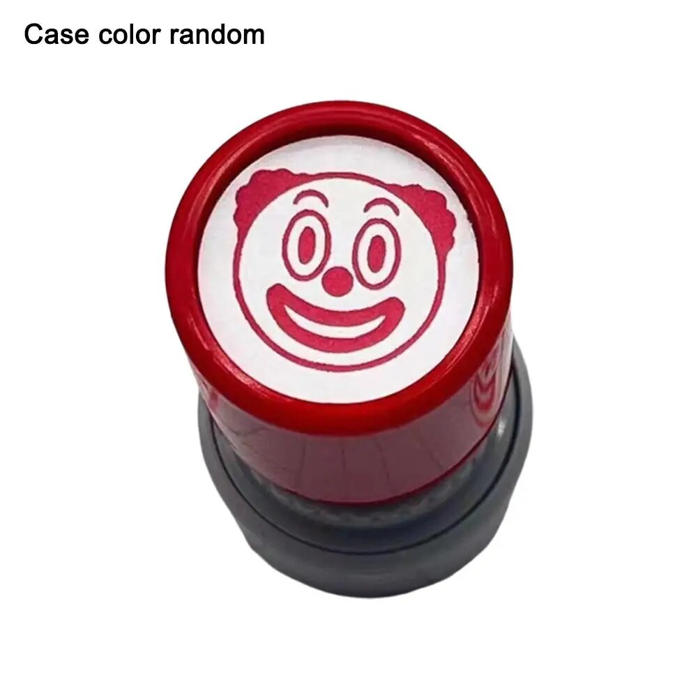 Штамп-клоун детский резиновый Clown