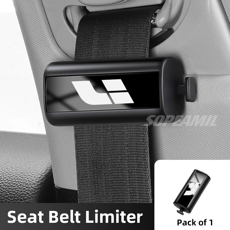 Для LEADING IDEAL Li Auto One L6 L7 L8 L9 MEGA Автомобильный фиксатор ремня безопасности Зажим для ремня безопасности Зажим ограничения положения Автоаксессуары