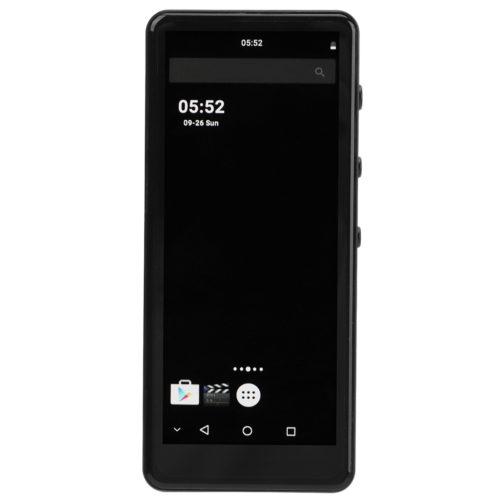 MP4-плеер HD с шумоподавлением, Hi-Fi звук, 4-дюймовый сенсорный экран, портативный музыкальный плеер с Bluetooth, Wi-Fi для Android, черный, 128 ГБ