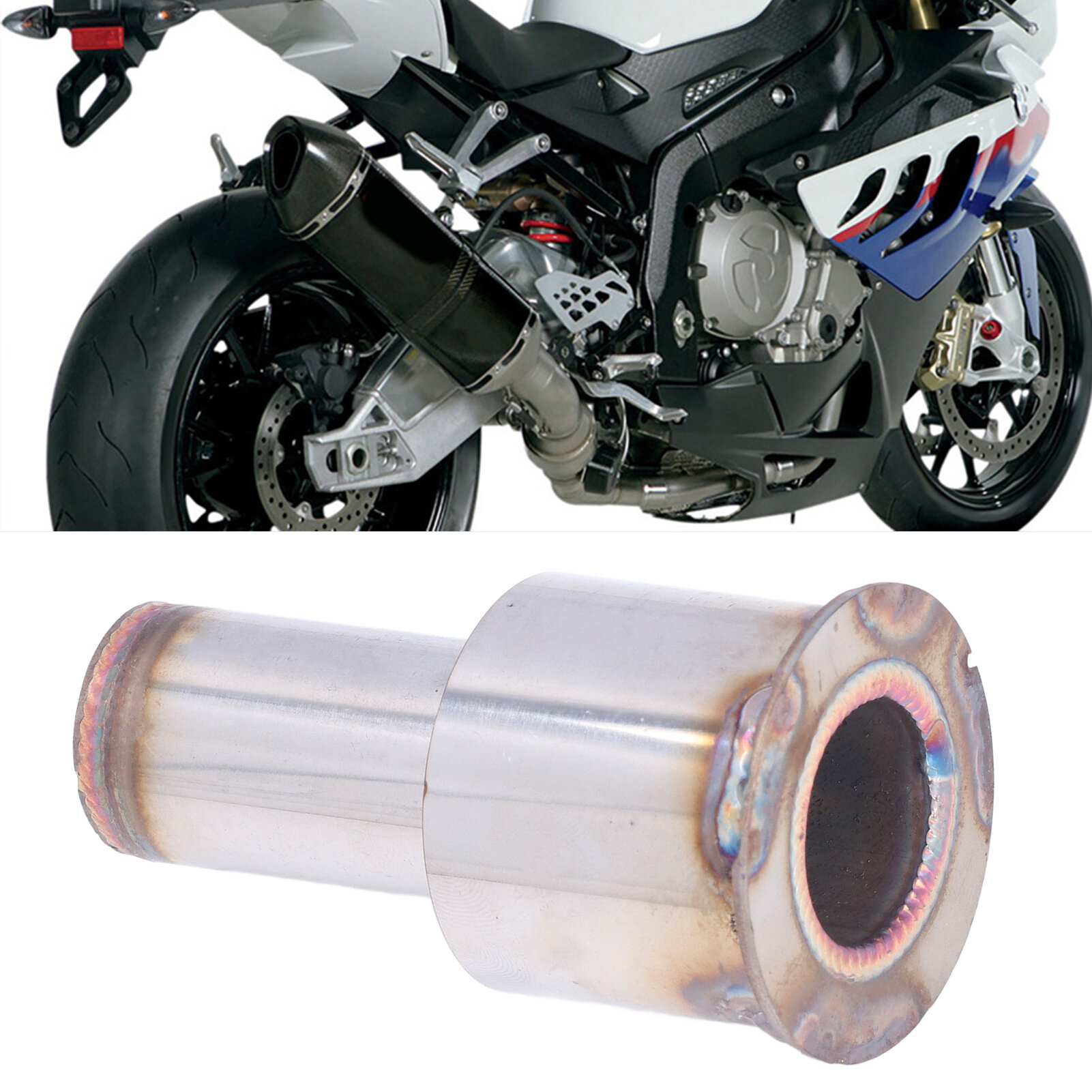 Выхлопная система мотоцикла DB Killer 51 мм, универсальная модификация из нержавеющей стали, термостойкая