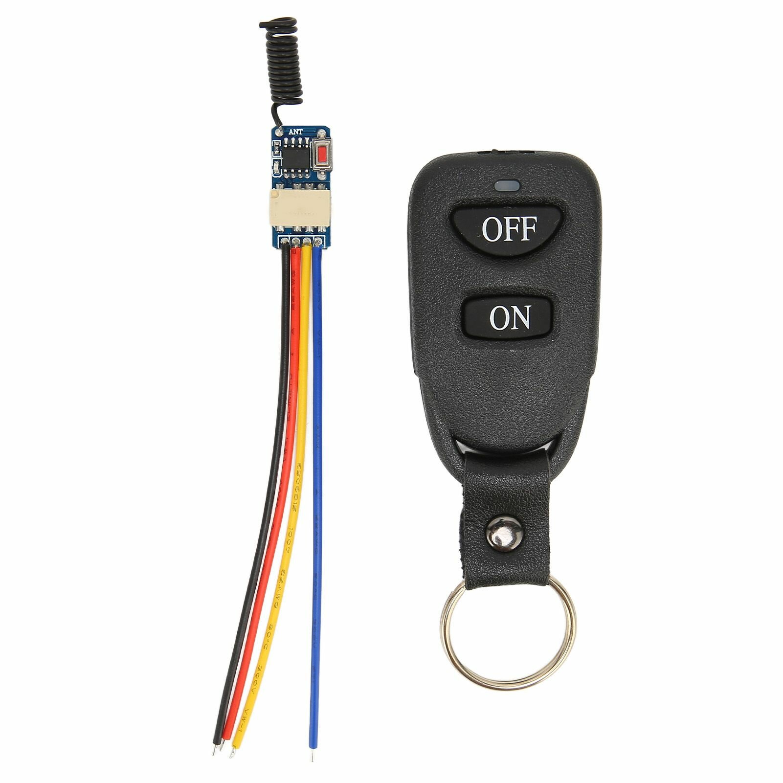 Радиореле 4-канальное, с ключом блокировки