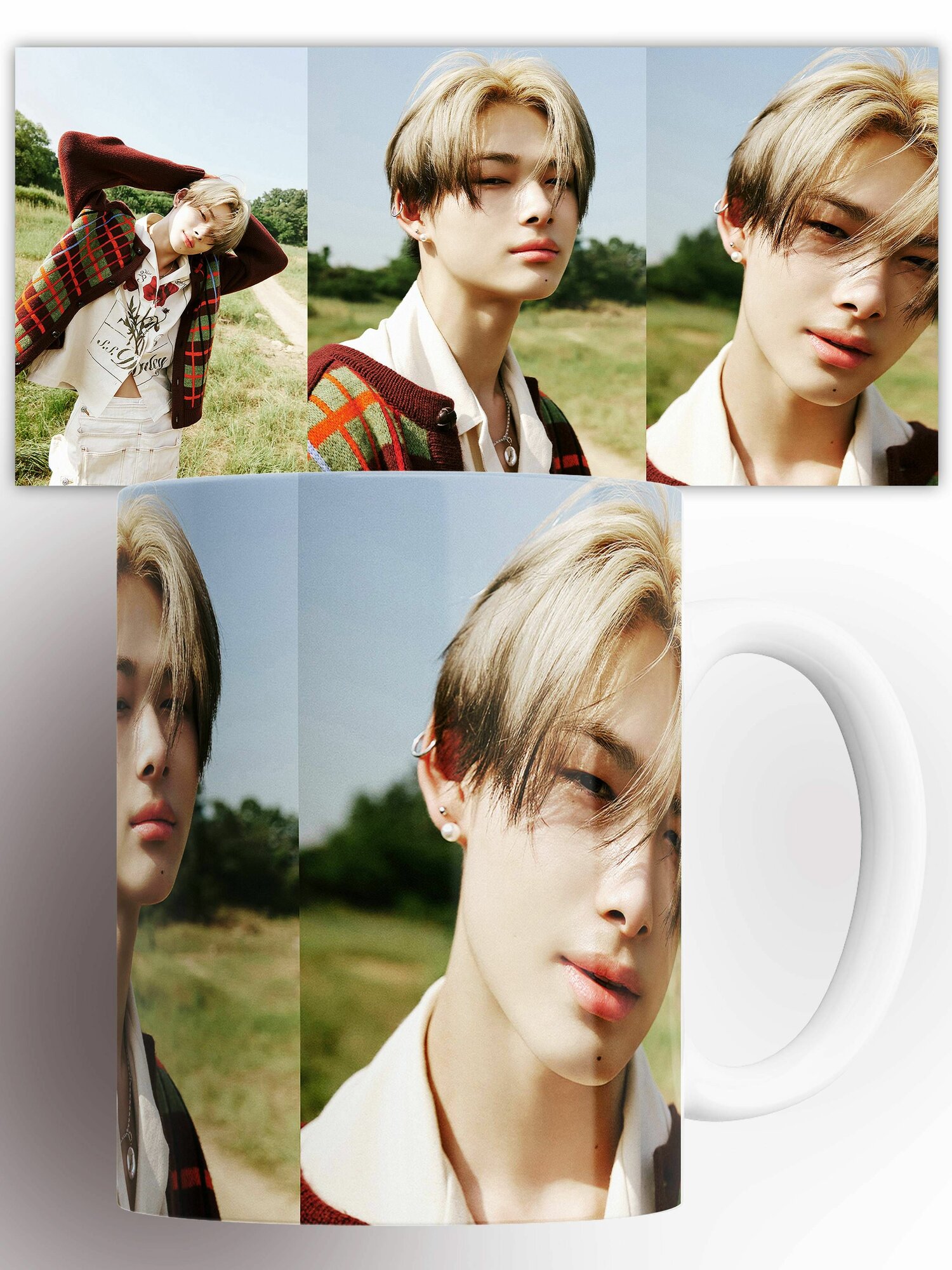 Кружка Enhypen Orange Blood К-поп K-pop Ni-Ki 330 мл