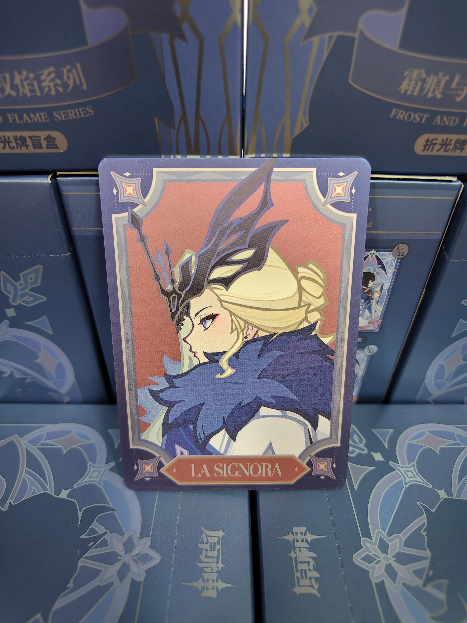 Коллекционная карта La Signora, Genshin Impact, Цвет: The Fair Lady