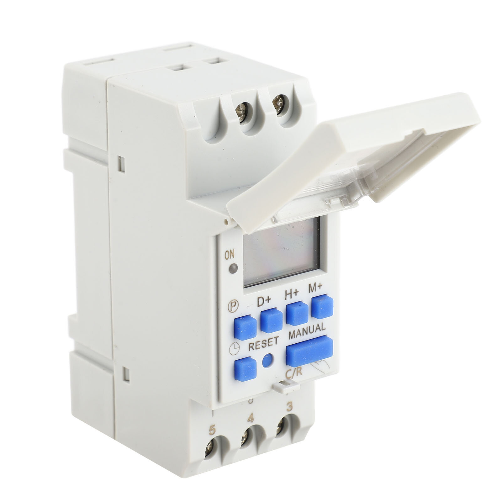 ЖК-дисплей, еженедельное программируемое электронное реле, 16 таймеров включения и выключения (220 В переменного тока)