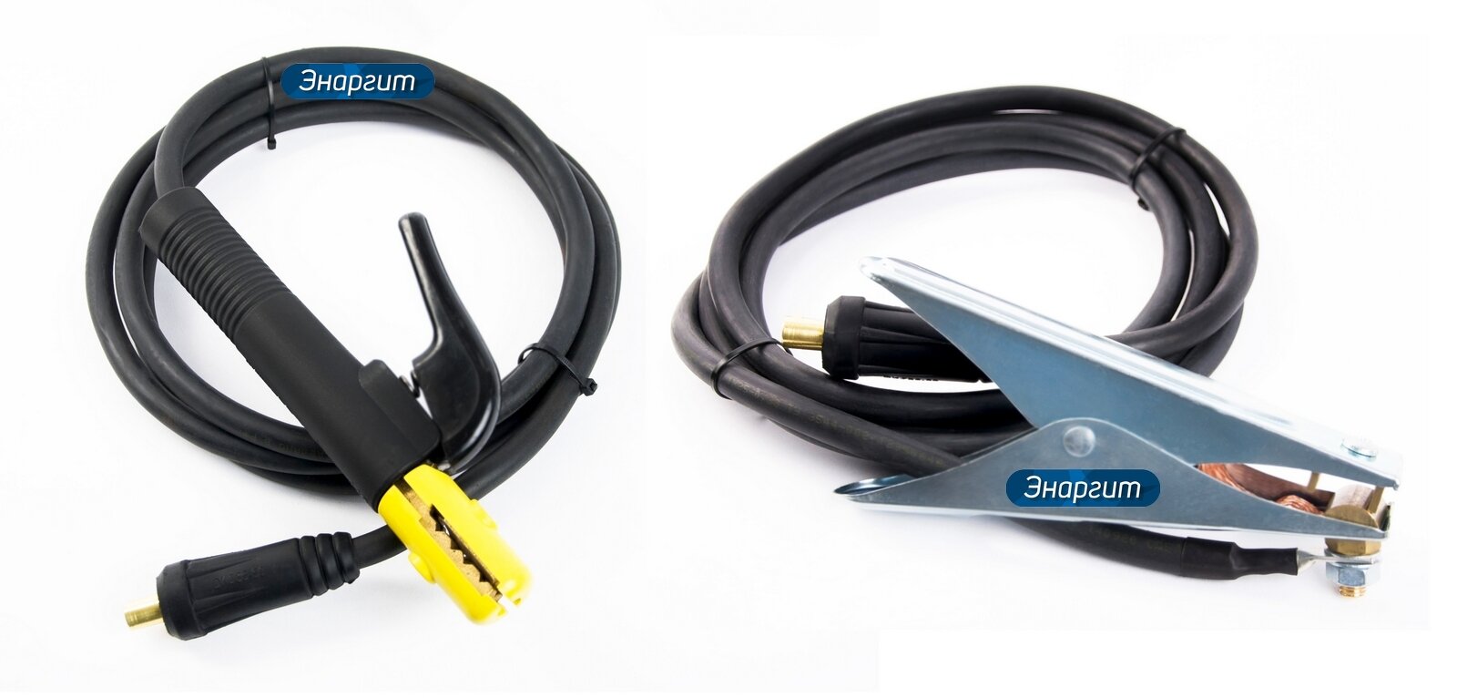 Энаргит Комплект сварочных проводов КГ 1x25 "Премиум" (3+3 метра; вилка 35-50) энаргит, КС125-33-3550-premium