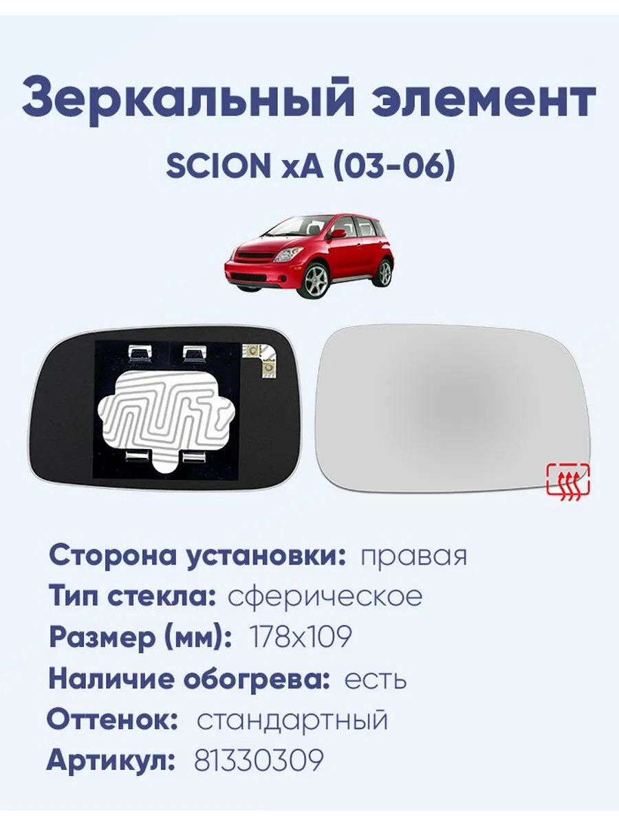 Зеркало SCION xA (03-06) 81330309