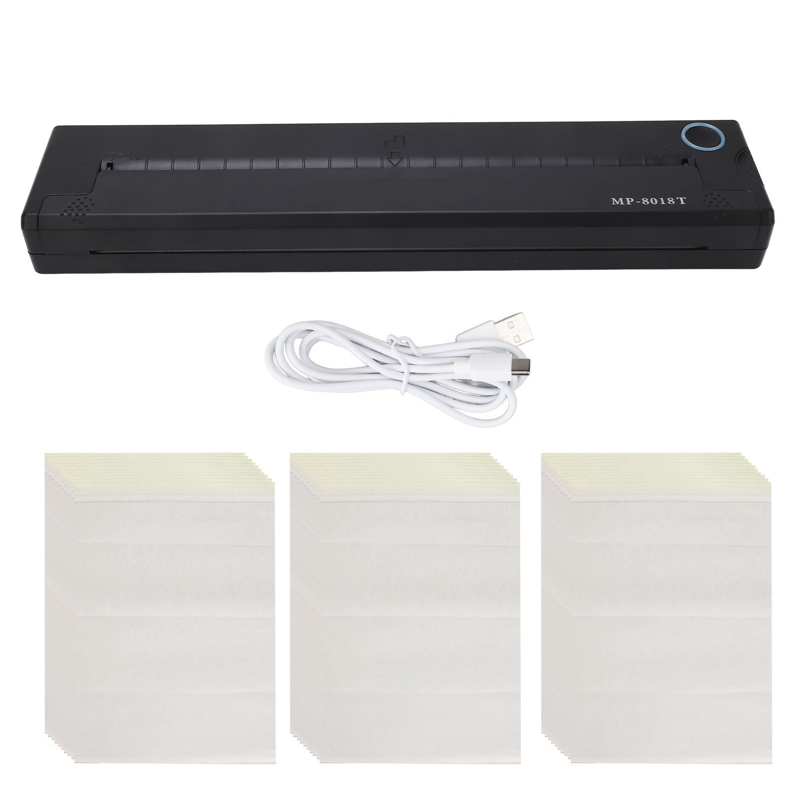 Mini Thermal Tattoo Transfer Copier USB 2000MAH Беспроводная татуировка трафаретная машина с 30 бумагой