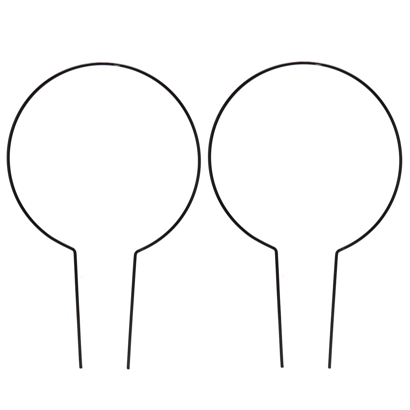 2 шт, поддерживающая проволока для виноградных растений, железная садовая решетка, держатель для вьющихся растений в горшках, стойка