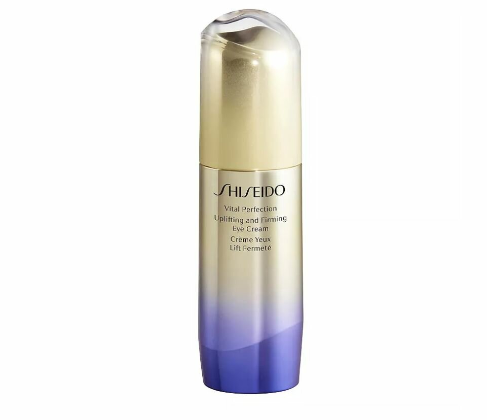 Shiseido Лифтинг-крем, повышающий упругость кожи вокруг глаз Vital Perfection Uplifting and Firming Eye Cream, 15 мл