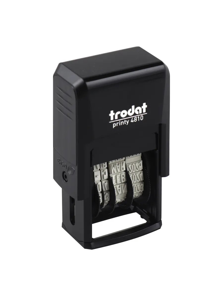 Датер с цифрами и буквами