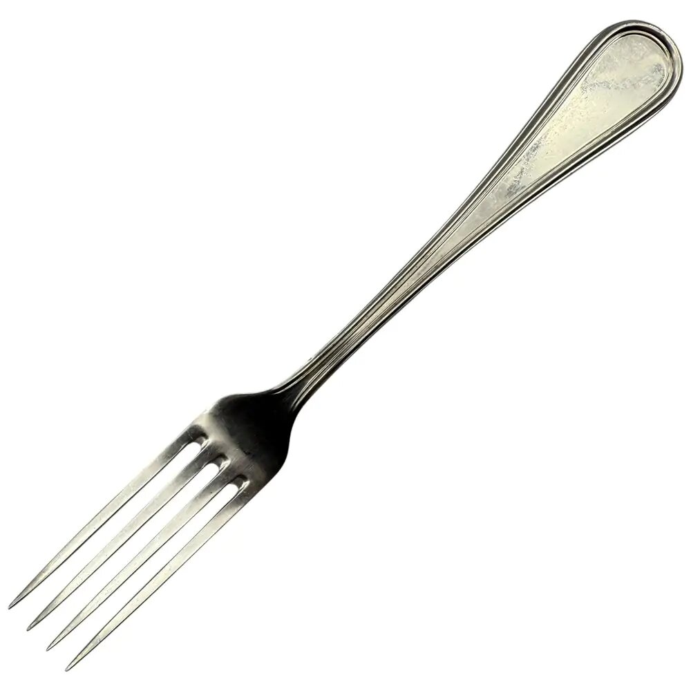 Вилка столовая, 20 см, серебро 925, 1970-1990 гг. (K), Италия